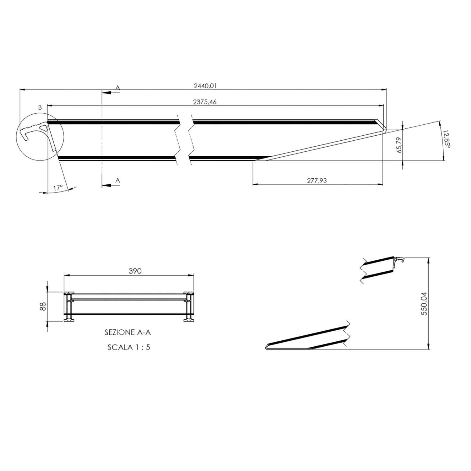 Pair of Trailer 8ft Alloy Ramps | Edwards Trailers Ltd