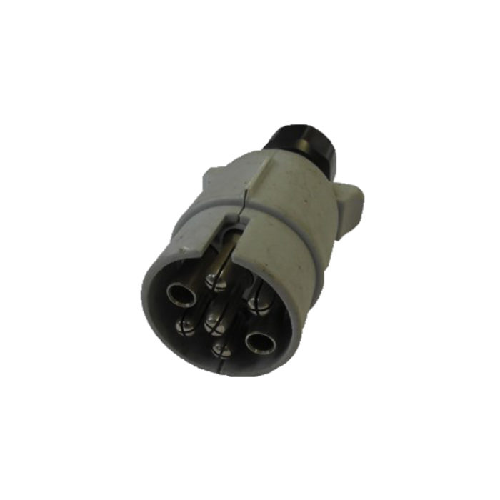 Caravan 7 Pin Plug 12V - Plastic 'S' type Euro | Graham Edwards Trailers