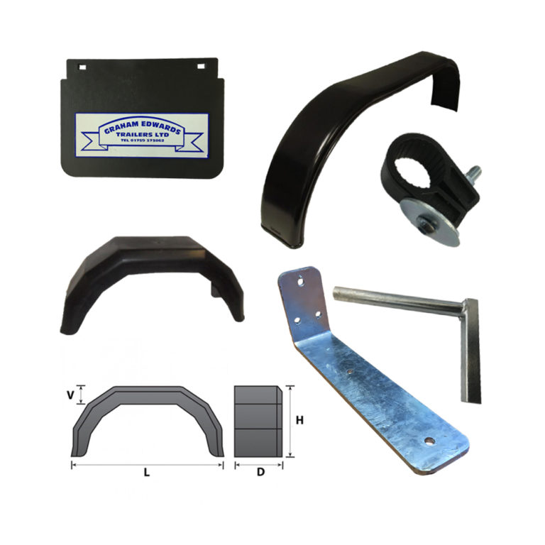 Trailer Wheels, Mudguards & Spares | Edwards Trailers
