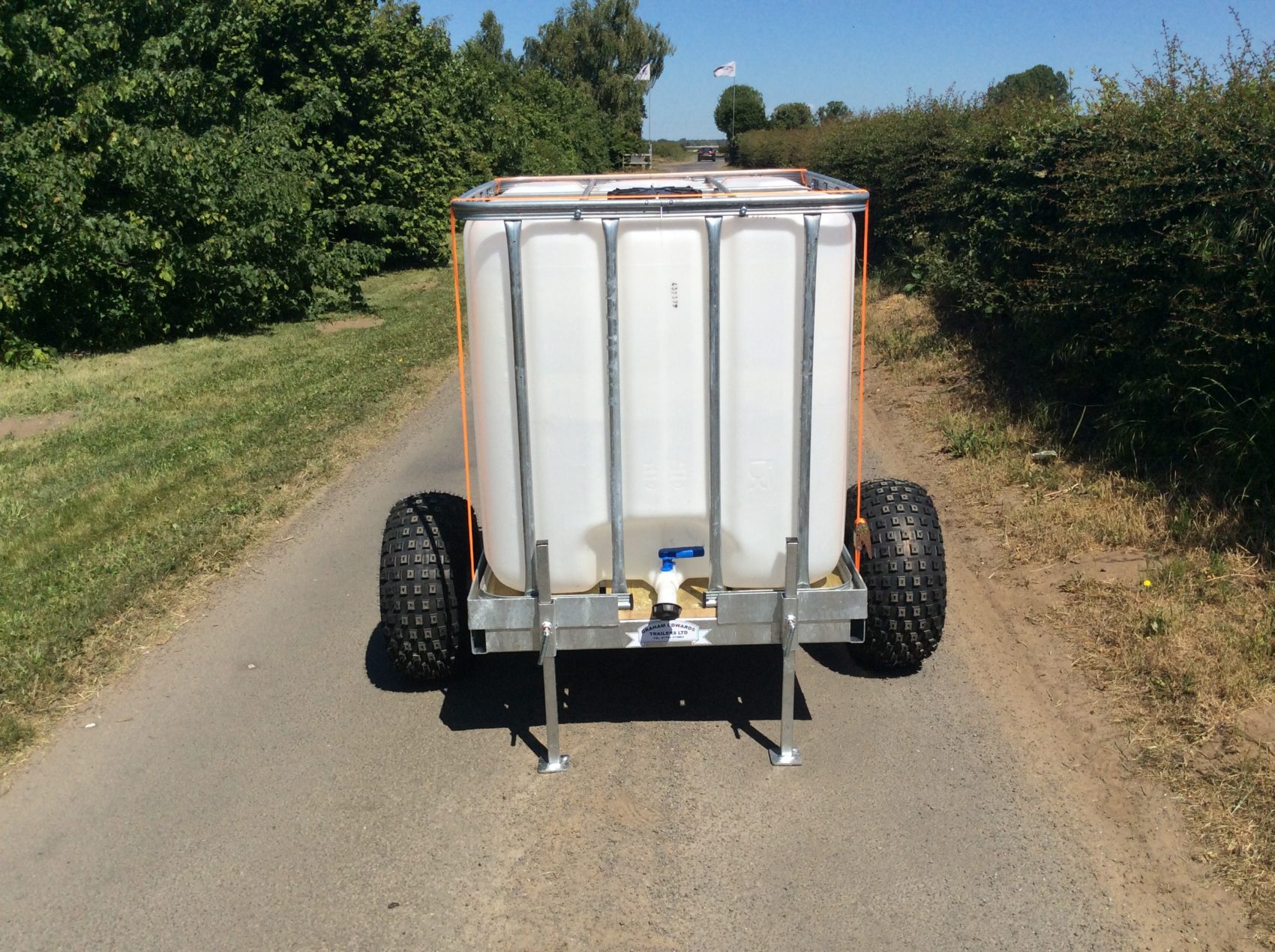 ATV Water Bowser Trailers | Edwards Trailers