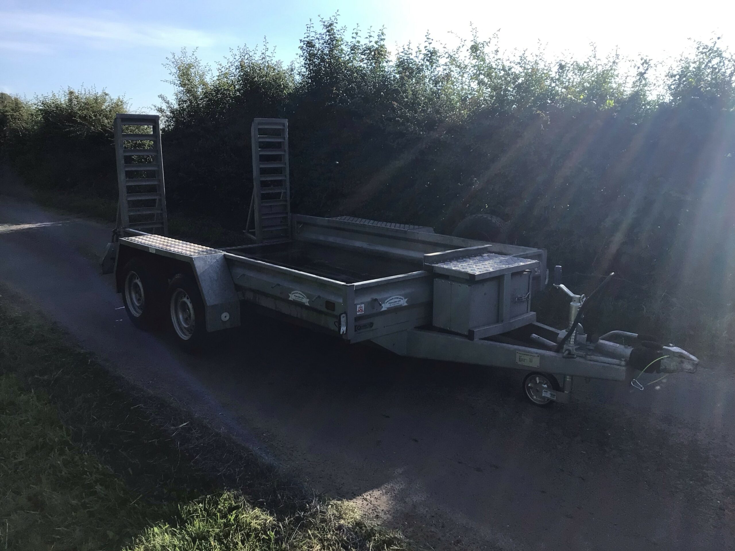 PL3510 Plant Trailer 10ft x 5ft10 | Edwards Trailers | Quality Used Plant