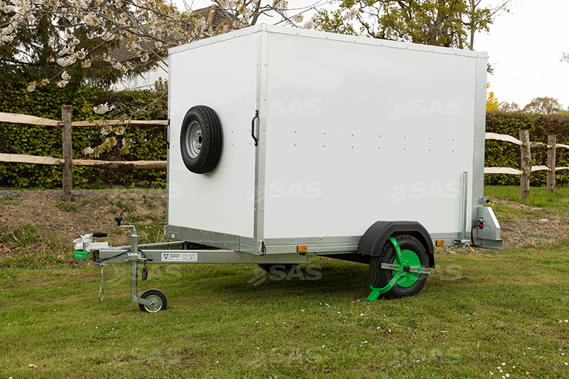SAS Green V3 Compact Wheel Clamp | Edwards Trailers