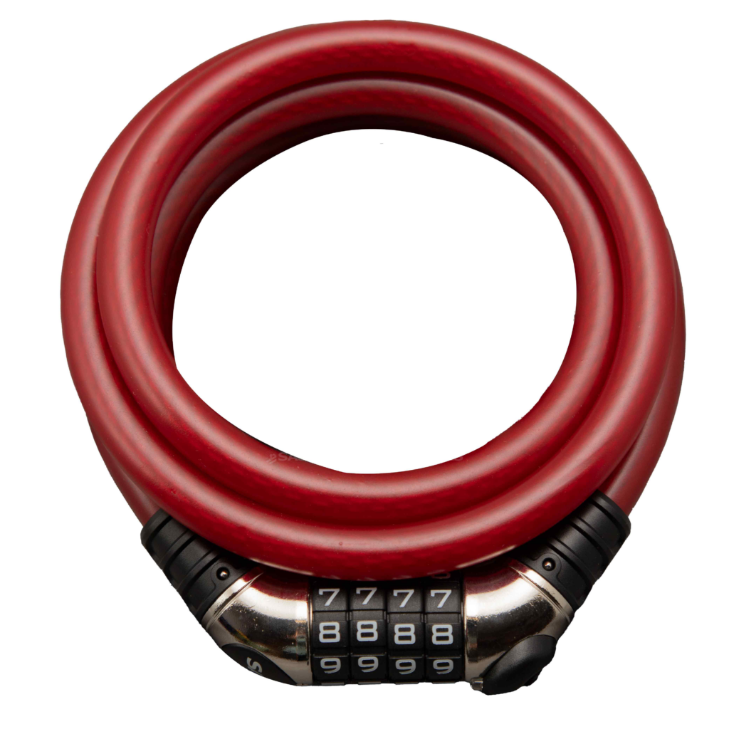 SAS Combi 1800 x 12mm Steel Braided Security Cable with Combination ...
